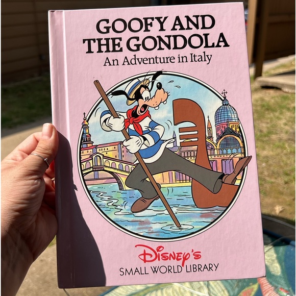 Disney | Other | Disneys Small World Library Goofy And The Gondola An ...